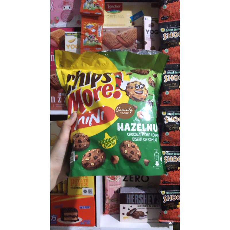 Jual Chipsmore Chips More! Mini Cookies Choco Chip Hazelnut Original ...