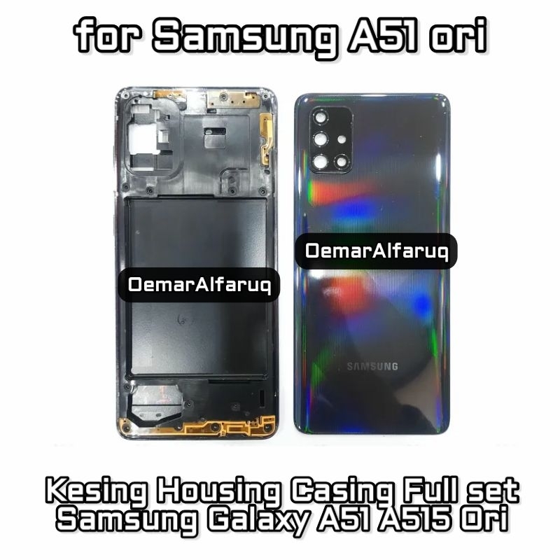 Jual Kesing Housing Casing Full set Samsung A51 A515F Frame Bezel ...