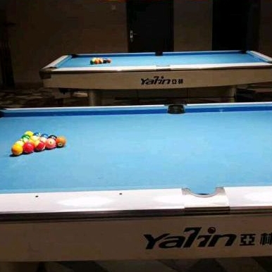 Jual Meja Billiard Yalin 9ft Silver Line White Second Mulus | Shopee ...