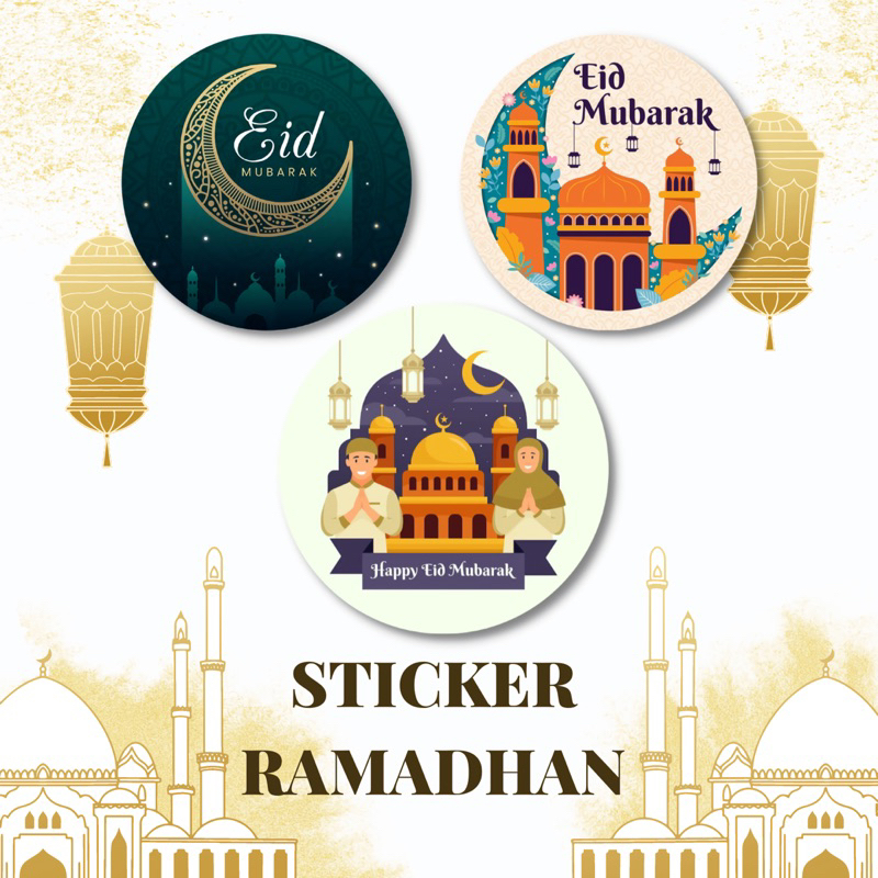 Jual CETAK STIKER RAMADHAN / CETAK STIKER PUASA / CETAK STIKER HAMPERS ...