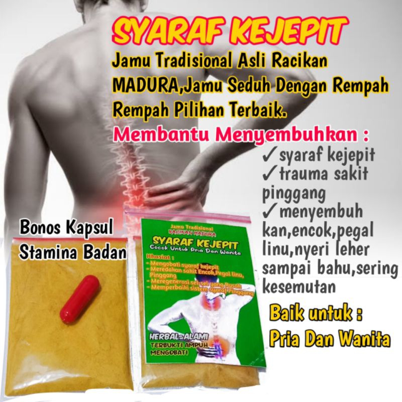 Jual Obat saraf Kejepit | Saraf Kejepit | Jamu Saraf Kejepit ...