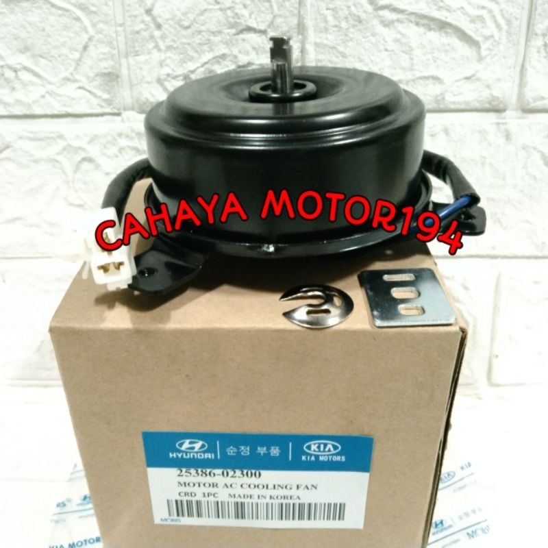Jual MOTOR FAN AC COOLING FAN AC HYUNDAI ATOZ MADE IN KOREA 25386-02300 ...