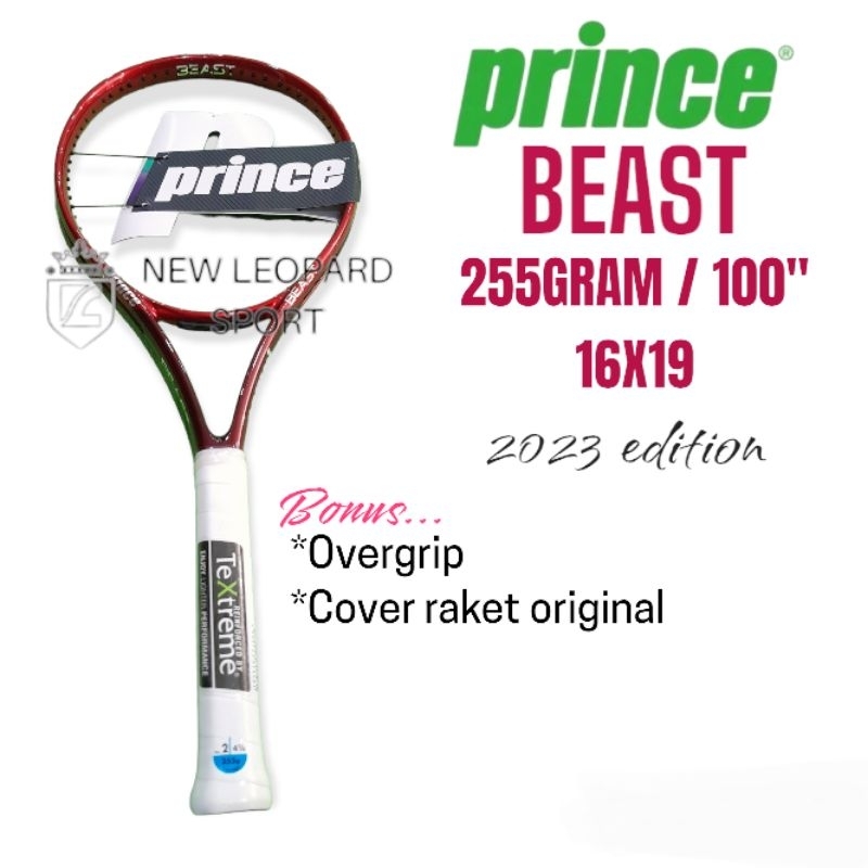 Jual Raket Tenis Prince Beast Lite 255g 100" / Tennis Racket | Shopee ...