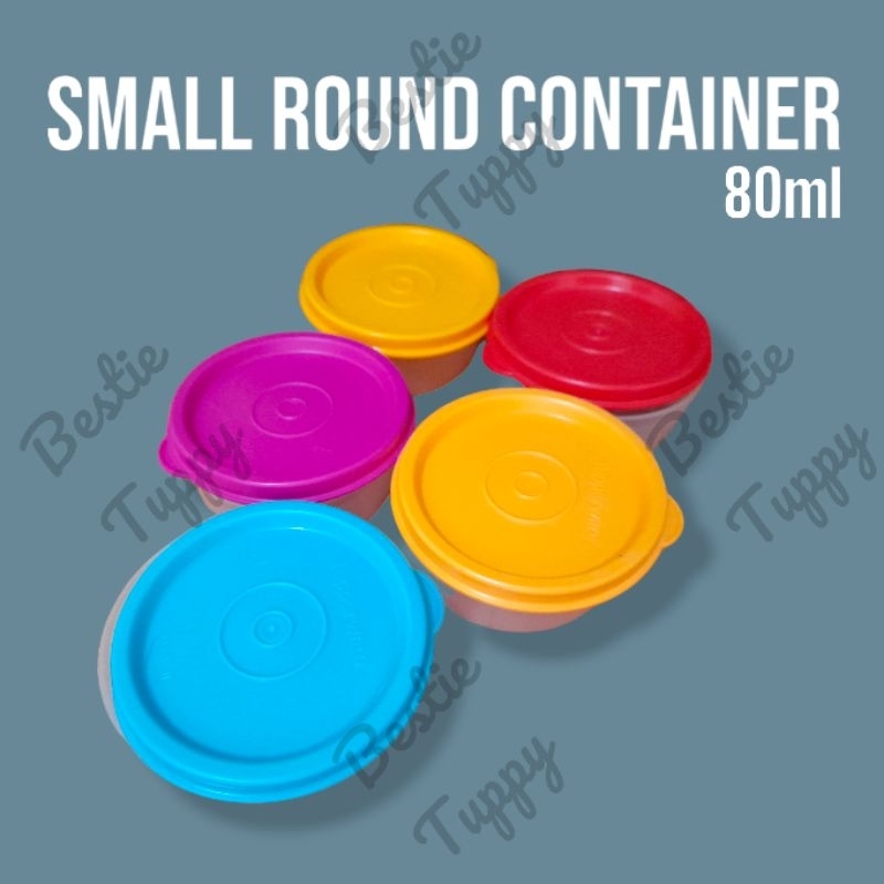 Jual Tupperware Small Round Container. Wadah Mini (1pcs) | Shopee Indonesia