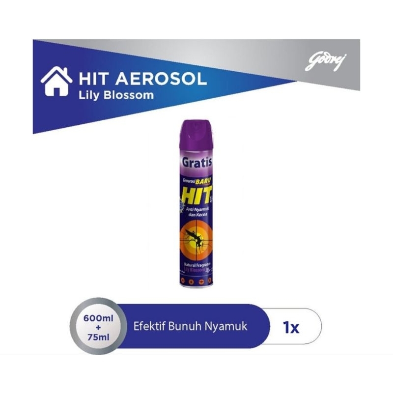 Jual hit HIT obat nyamuk ( 600 ml ) 400ml | Shopee Indonesia
