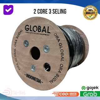Jual GLOBAL 1 2 4 CORE 3 SELING KABEL FO FIBER OPTIK [ HARGA PER METER ...