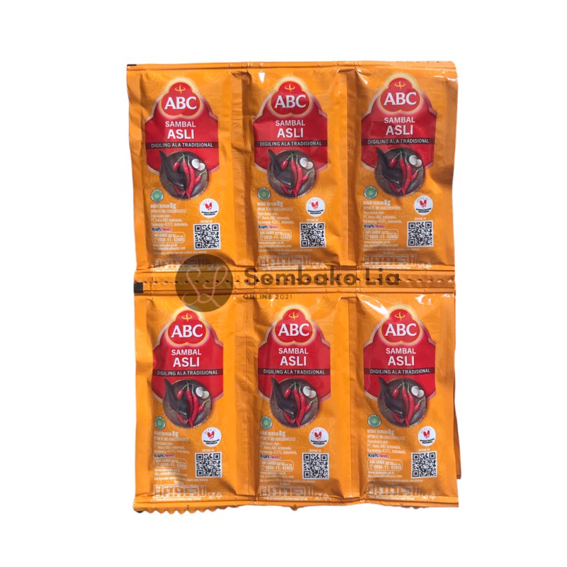 Jual ABC Saos Sambal Asli Sachet Renteng | Shopee Indonesia