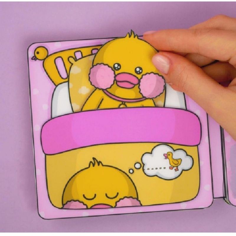 Jual Bebek dolls papers duck maianan edukasi anak paper book boneka ...