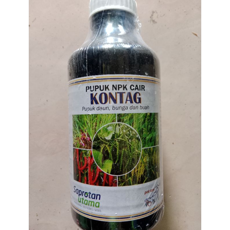 Jual KONTAG pupuk NPK cair Saprotan Utama 1ltr | Shopee Indonesia