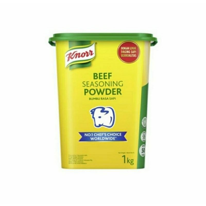 Jual KNORR Beef Seasoning Powder Kaldu Sapi 1kg | Shopee Indonesia