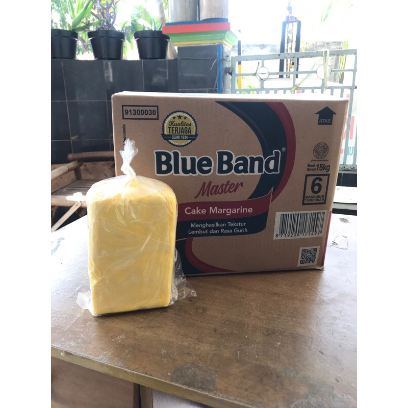 Jual Blue Band Master Cake Margarine Repack 1/2 kg / 500 gram margarin ...