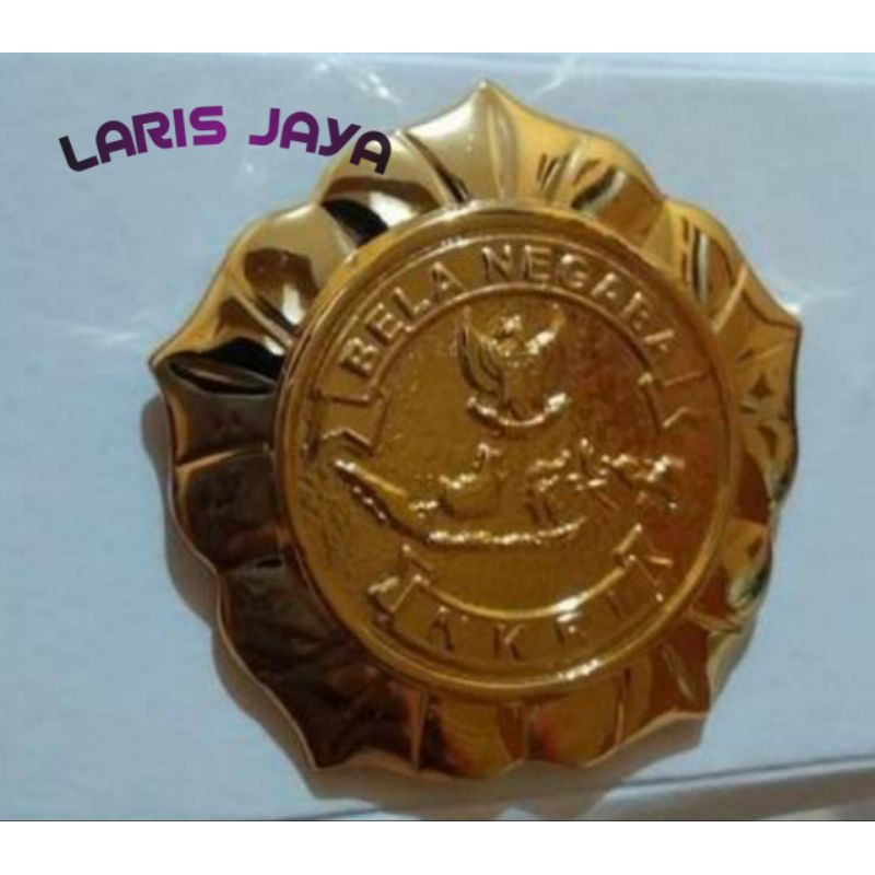 Jual pin bela negara - pin kemhan bela negara exclusive | Shopee Indonesia