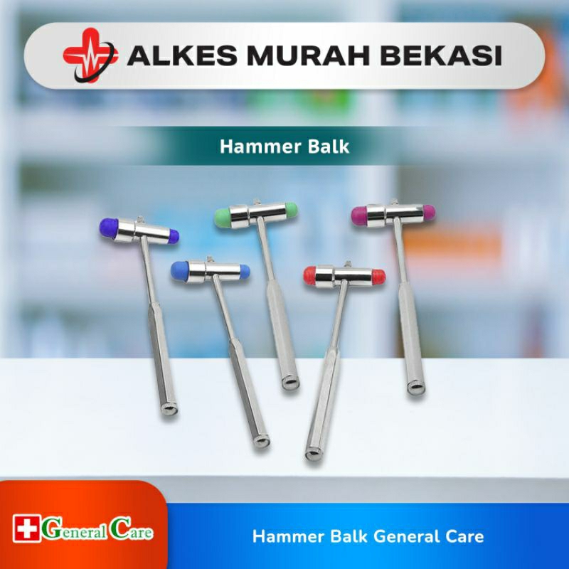 Jual Reflex Hammer Palu Bulat General Care / Reflex Hammer Balk ...