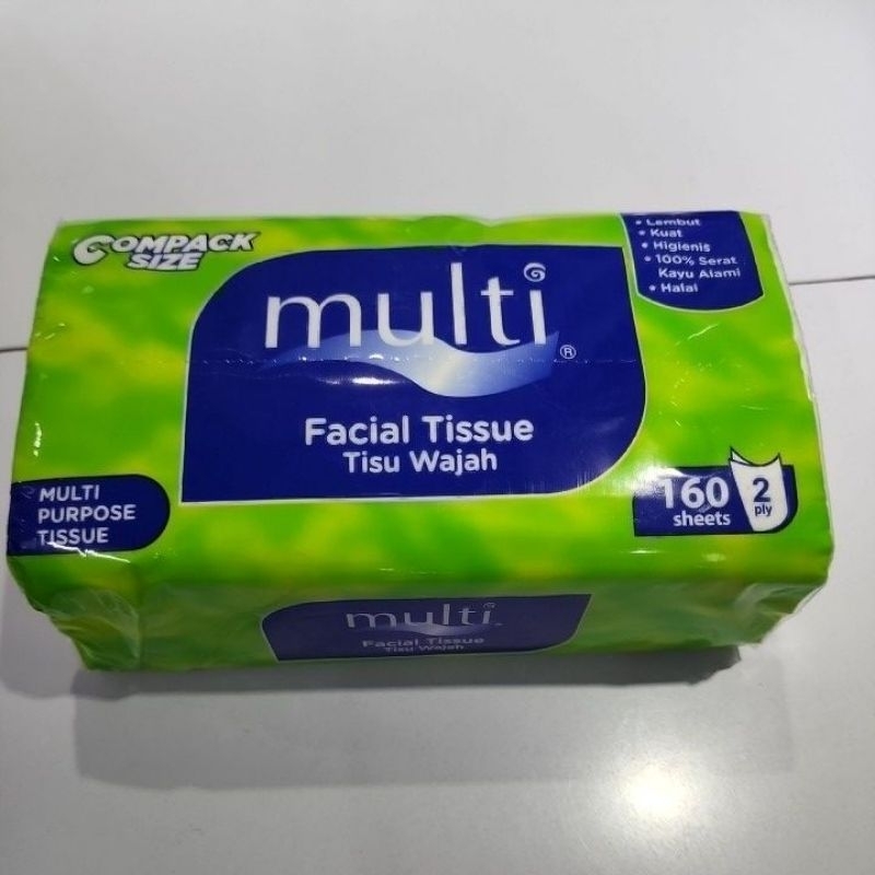 Jual Tessa Multi tisu wajah 160lbr (MP-11) | Shopee Indonesia