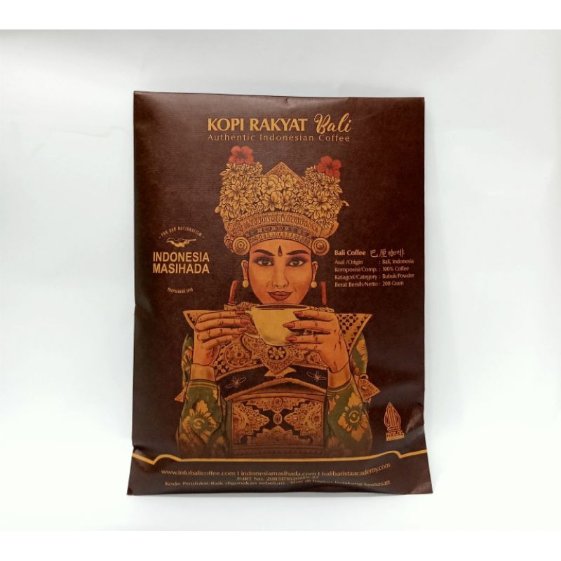 Jual Kopi Rakyat Bali Robusta Khas Bali 200gr | Shopee Indonesia
