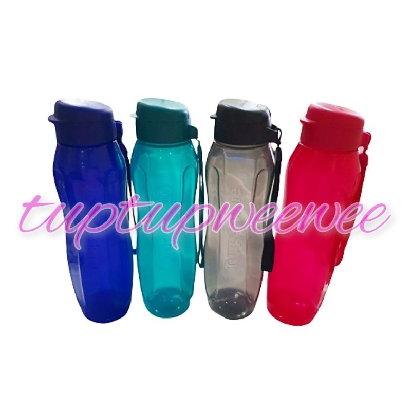 Jual tupperware eco botol bottle 1l liter tutup flip atau ulir New-Ori ...