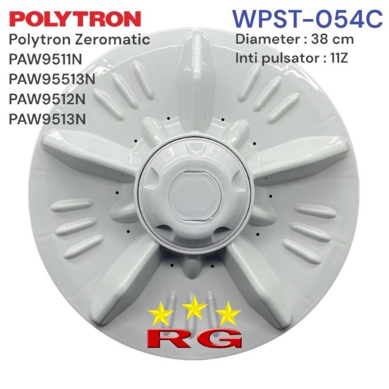 Jual PULSATOR POLYTRON MESIN CUCI 1 TABUNG 38 CM ZEROMATIC | Shopee ...