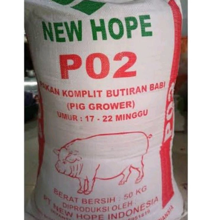 Jual Pakan Ayam New Hope PO2 Pur Unggas Ayam Babi Pelet Repack 1kg ...