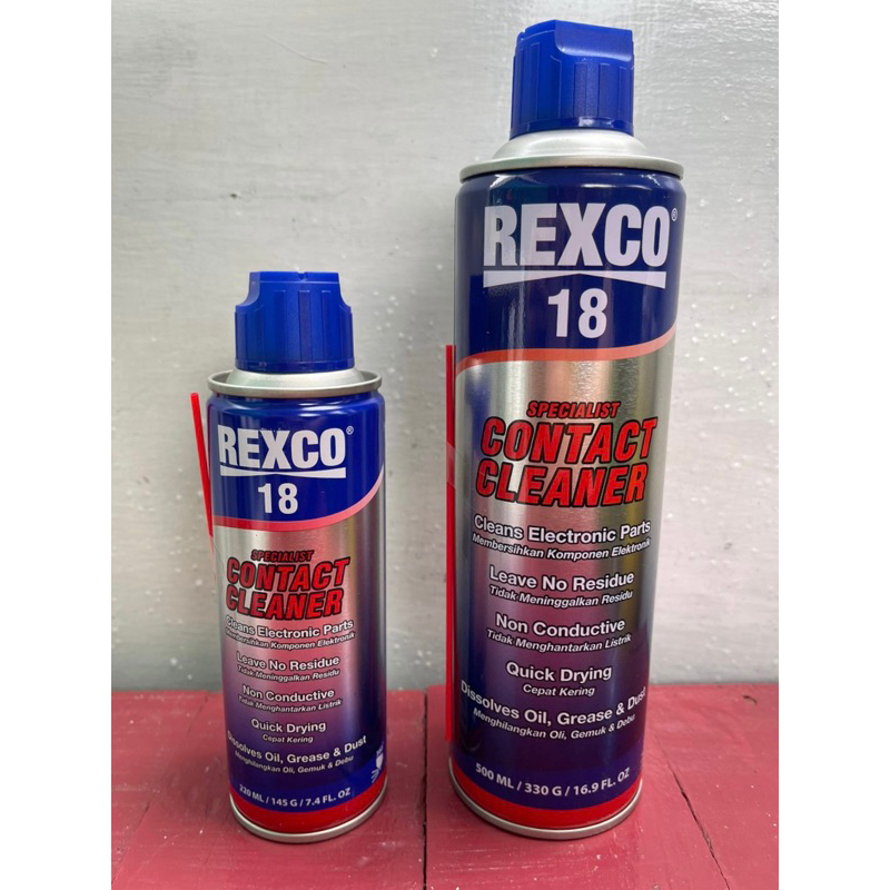 Jual Rexco 18 Contact Cleaner Specialist 500 ML Pembersih Komponen ...
