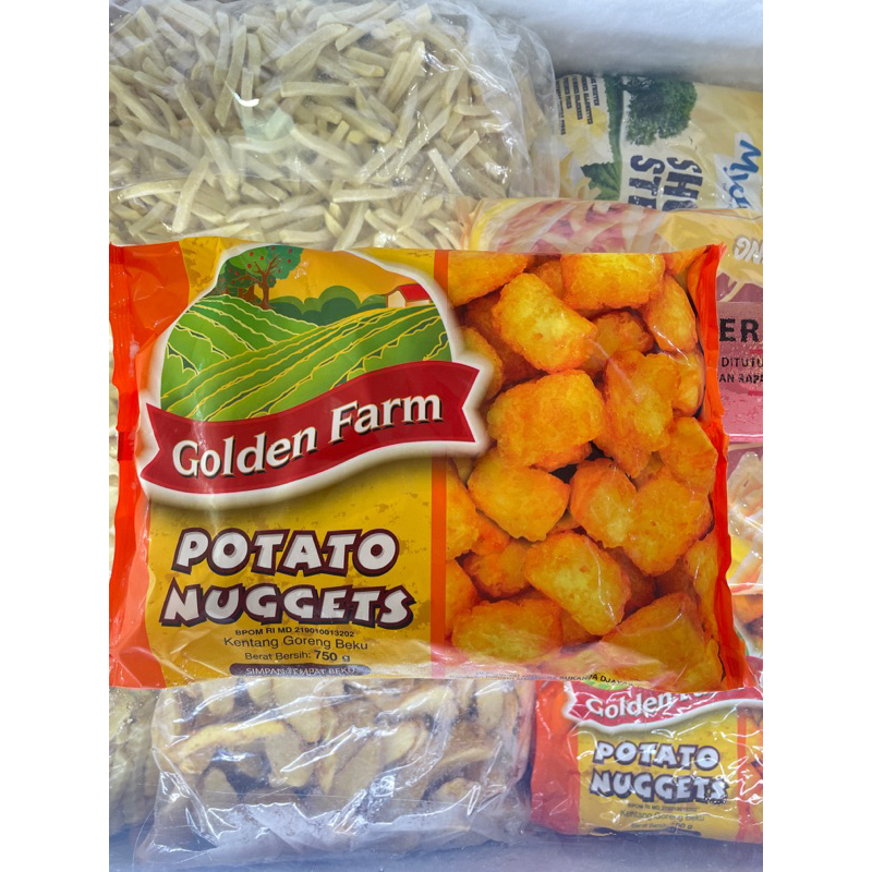 Jual Golden Farm potato nuggets 750g | Shopee Indonesia