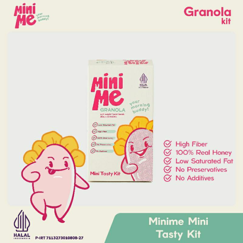 Jual MINIME Granola - Mini Tasty Kit | Shopee Indonesia