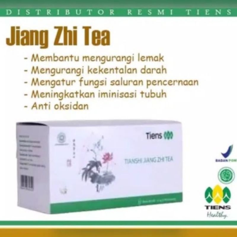 Jual Teh Herbal JIANG ZHI TEA "Teh Segudang Manfaat" | Shopee Indonesia