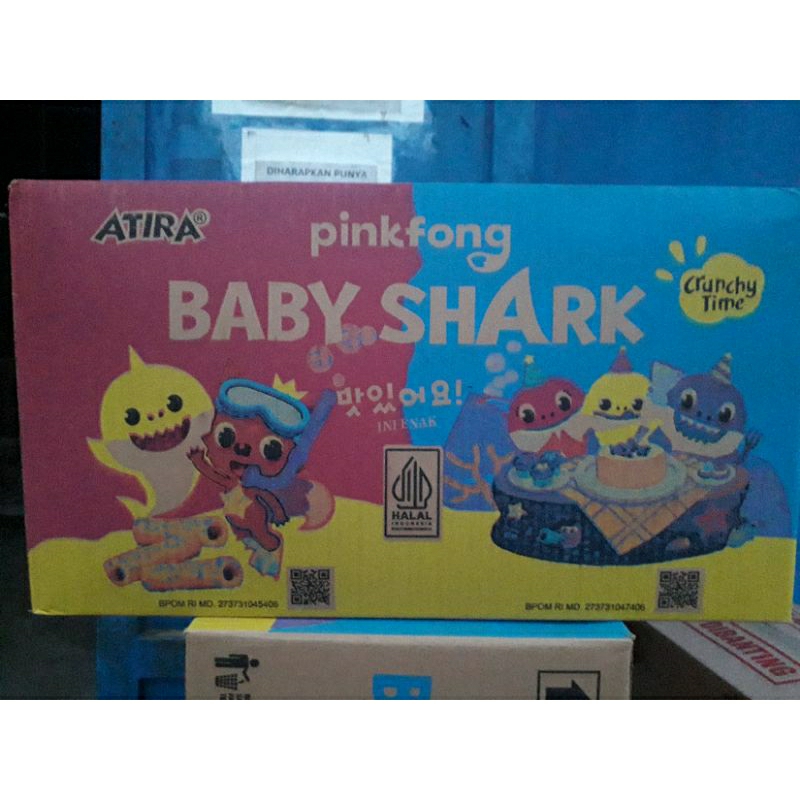 Jual Ciki BABY SHARK PING FONG 1 DUS ISI 40 BUNGKUS BERHADIAH UANG DAN ...