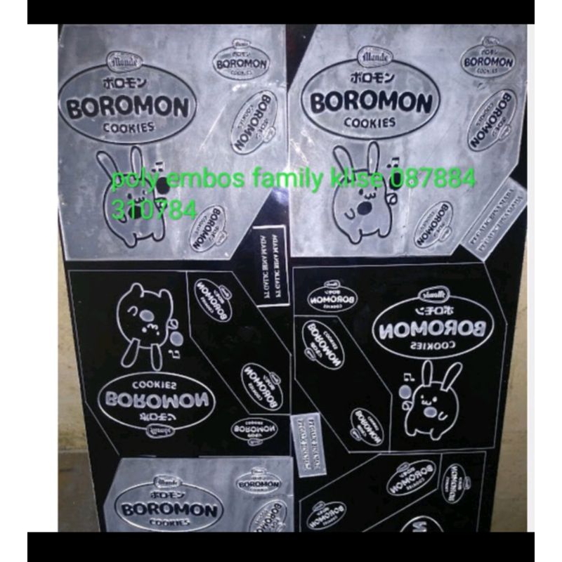 Jual Family Klise - Plat Klise poly, emboss, deboss, hotprint/hotstamp ...