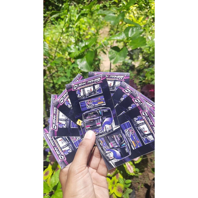 Jual 5 sticker bis stiker bus Sjm trans ratu maher tumpuk | Shopee ...