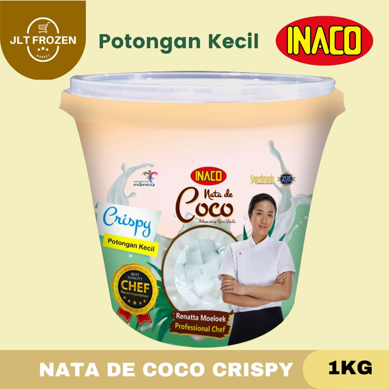 Jual Inaco Nata De Coco Crispy Ember Potongan Besar / Kecil - 1KG ...