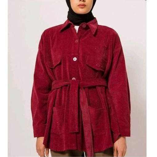 Jual Zio Outer maroon | Shopee Indonesia