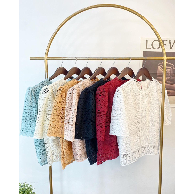 Jual PUFFY TOP LACE | Shopee Indonesia
