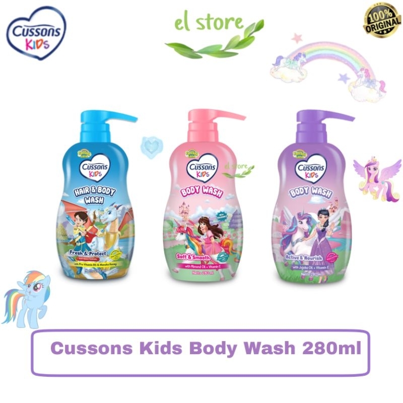 Jual Cussons Kids Body Wash Pump / Sabun Cair Anak 280ml | Shopee Indonesia