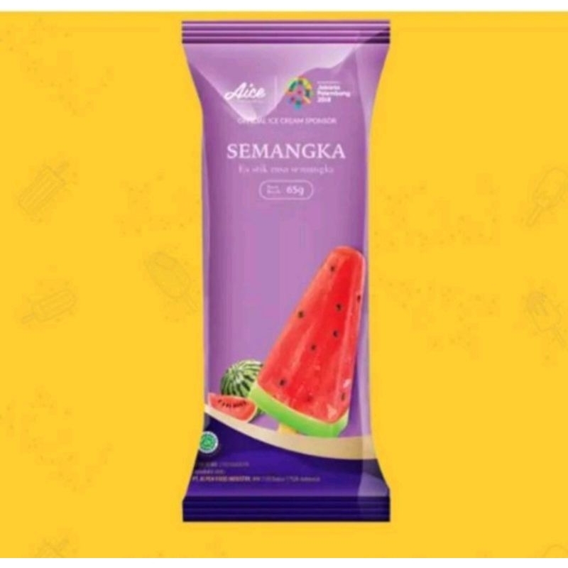 Jual ICE CREAM AICE RASA BUAH SEMANGKA, NANAS | Shopee Indonesia
