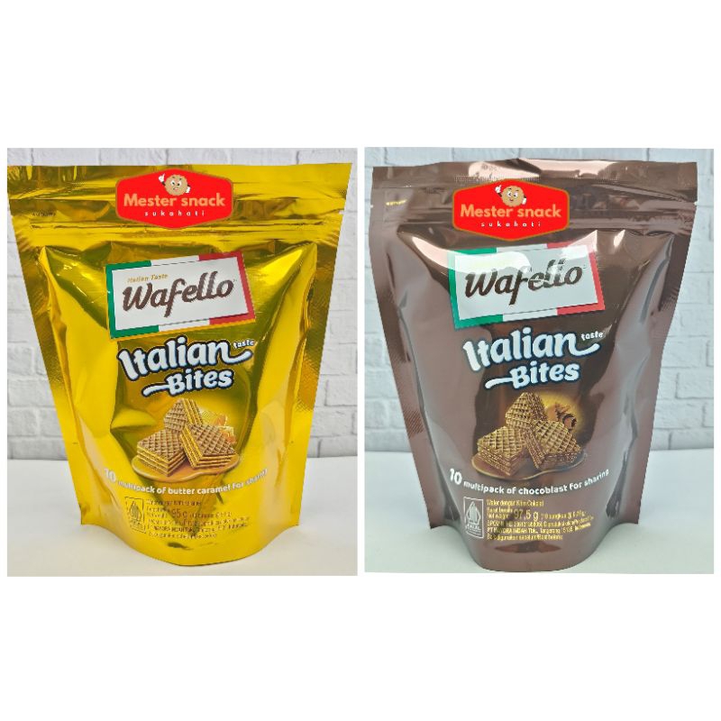 Jual Wafello Italian Bites Pouch | Wafer Roma | Wafello Sharing ...