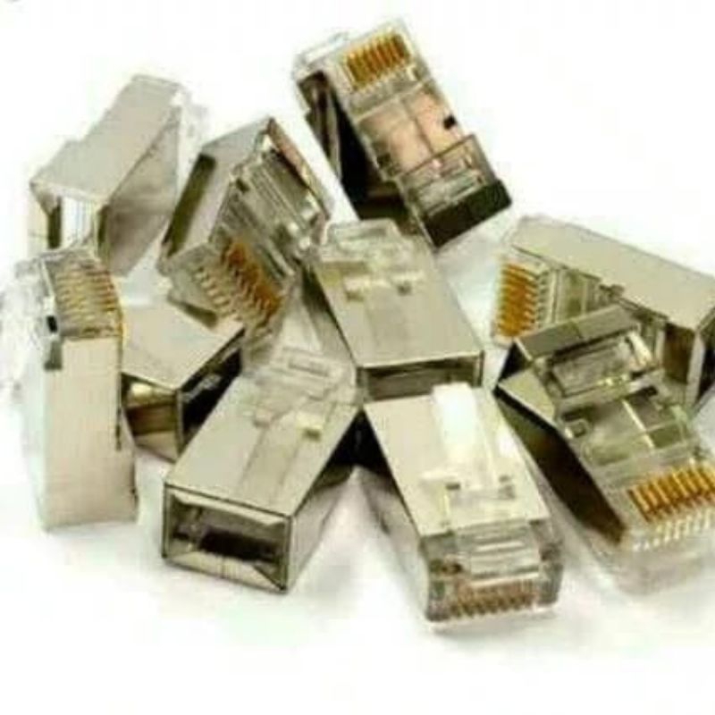 Jual JACK KONEKTOR AMP RJ45 BESI / KUALITAS BAGUS HARGA MURAH | Shopee ...