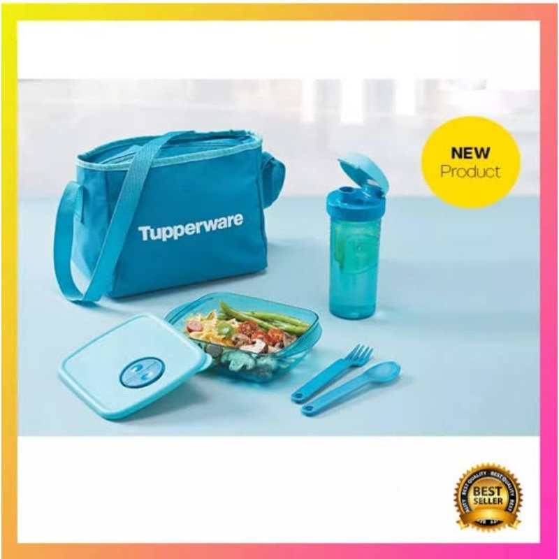 Jual Wadah Bekal Tupperware Classy Glam Set (1 set*) | Shopee Indonesia