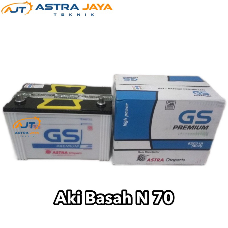 Jual Aki Mobil GS Premium N70 (70Ah) Accu Kijang Diesel 7K / Pick up ...