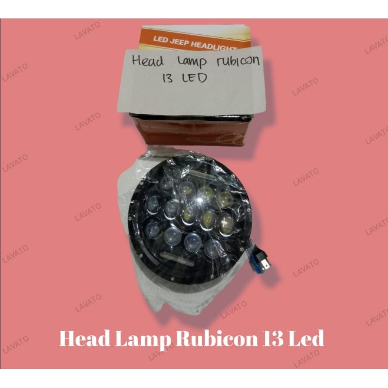 Jual Head Lamp Rubicon 13 LED | Shopee Indonesia