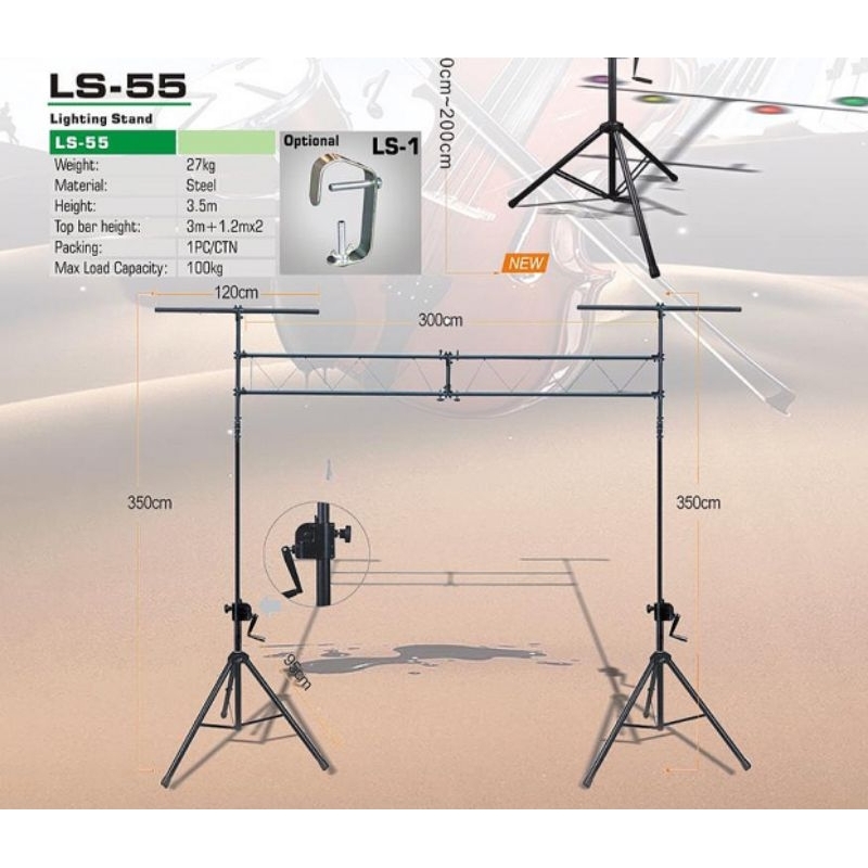 Jual stand standing lighting parled palang | Shopee Indonesia