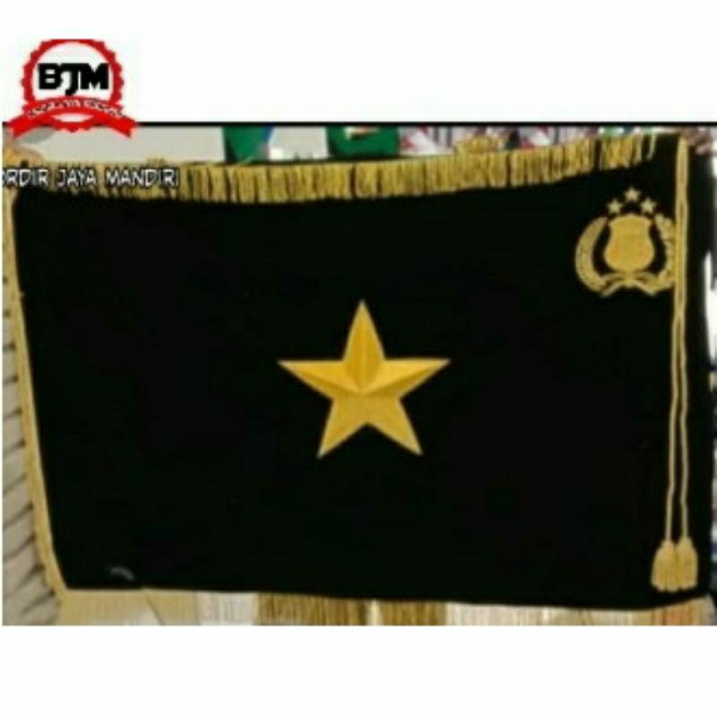 Jual Bendera Pataka rapati POLRI bintang 1 dan 2 | Shopee Indonesia