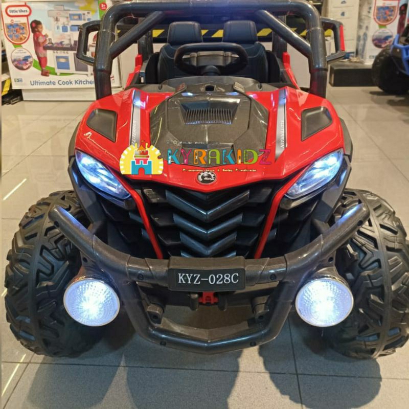 Jual Mainan Mobil Aki Anak Monster SUV KYZ 028C Kyrakidz | Shopee Indonesia