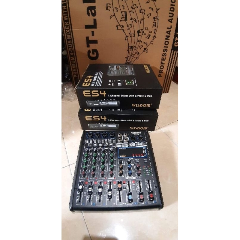 Jual MIXER WISDOM ES 4 ORIGINAL 4 CHANEL WISDOM ES4 | Shopee Indonesia