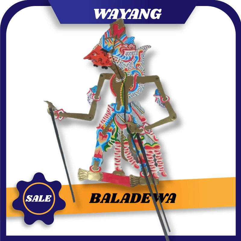 Jual BALADEWA BOLODEWO TOKOH WAYANG KULIT WAYANG BAHAN KERTAS KARTON ...
