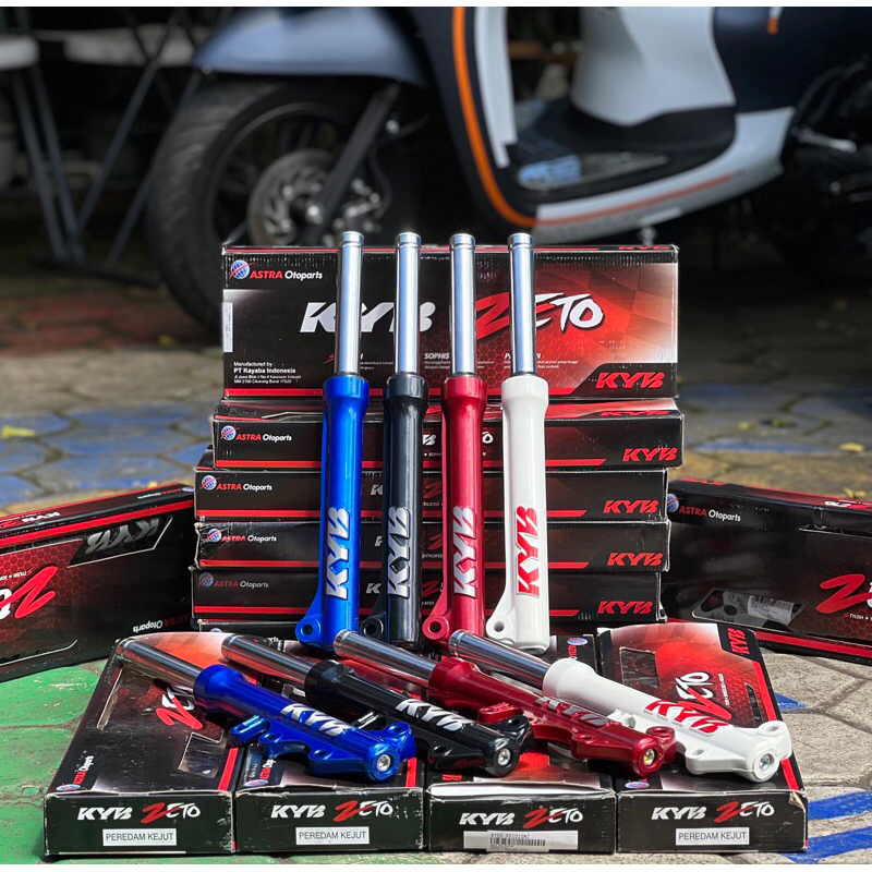 Jual shock depan KYB KAYABA ZETO as 26 mio vario beat scoopy fizr fiz r forceone jupiter vega ...