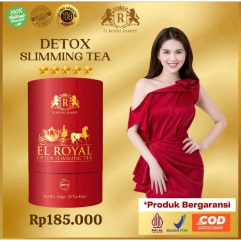 Jual El Royal Detox Slimming Tea - Teh Detox 1 Paket Original | Shopee ...