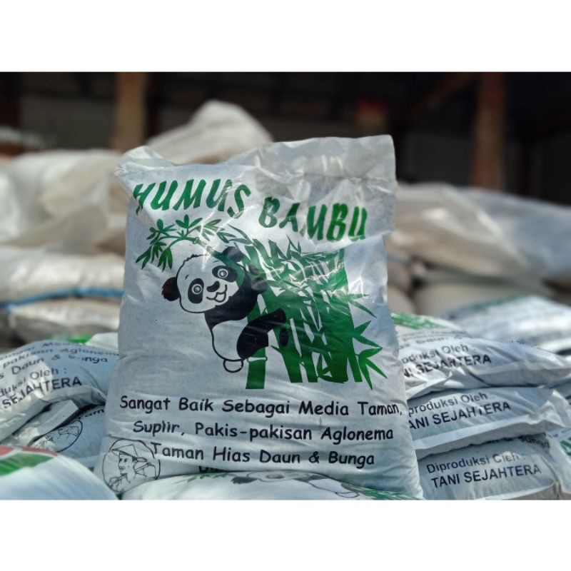 Jual MEDIA TANAM HUMUS BAMBU/HUMMUS CACAHAN DAUN BAMBU | Shopee Indonesia