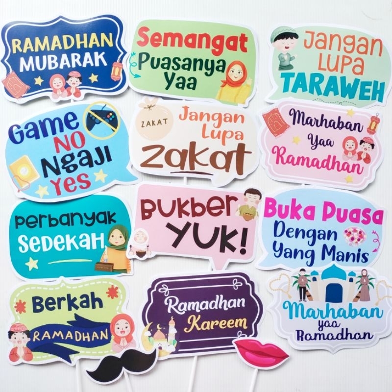 Jual PROPS RAMADHAN MUBARAK PUASA BUKBER FUN PROPS PHOTOBOOTH | Shopee ...