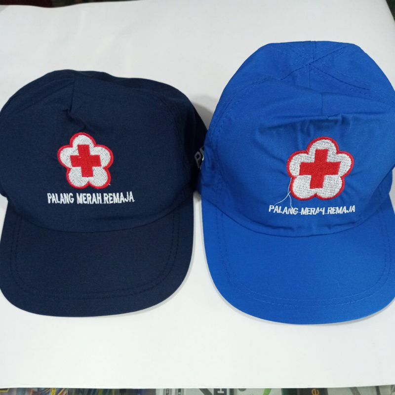 Jual TOPI PMR BIRU / NAVY / KUNING / HIJAU / Madya Junior High School ...