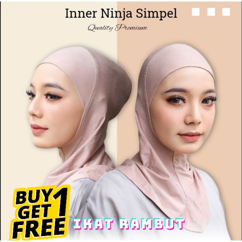Jual CIPUT NINJA DALAMAN JILBAB Hijab Ninja Malay penutup Leher premium ...